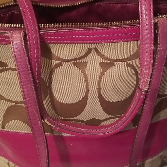Coach | Bags | Coach Signature C Tote Leather | Poshmark